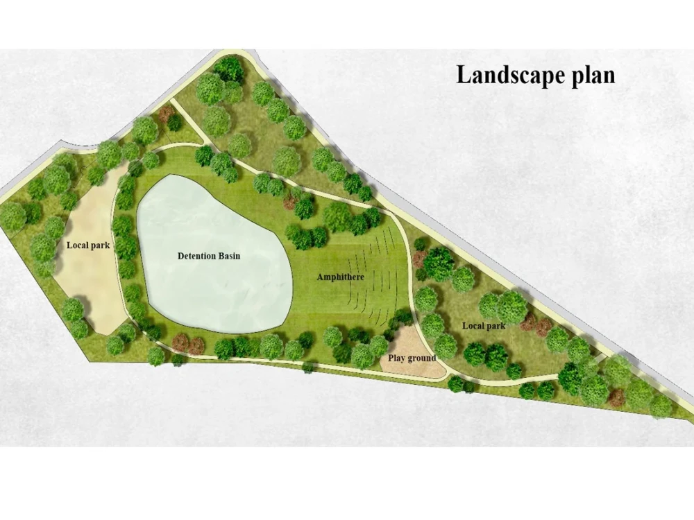 Amazing site plan /landscape plan for marketing or presentation | Upwork