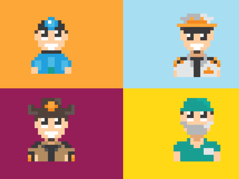 Pixel art nft collection with 10k nfts | Upwork
