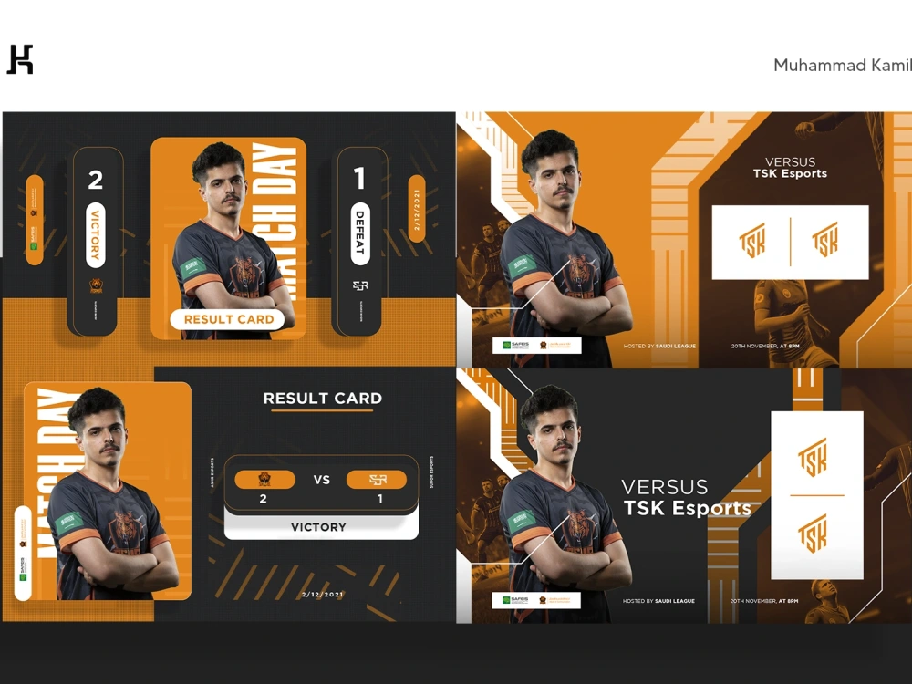 Esports Match Cards Designs for your team! | Upwork