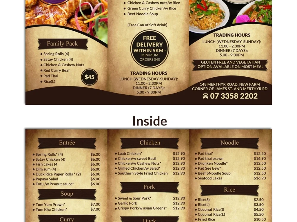 Professional HD quality printable and digital Design cards & menus | Upwork