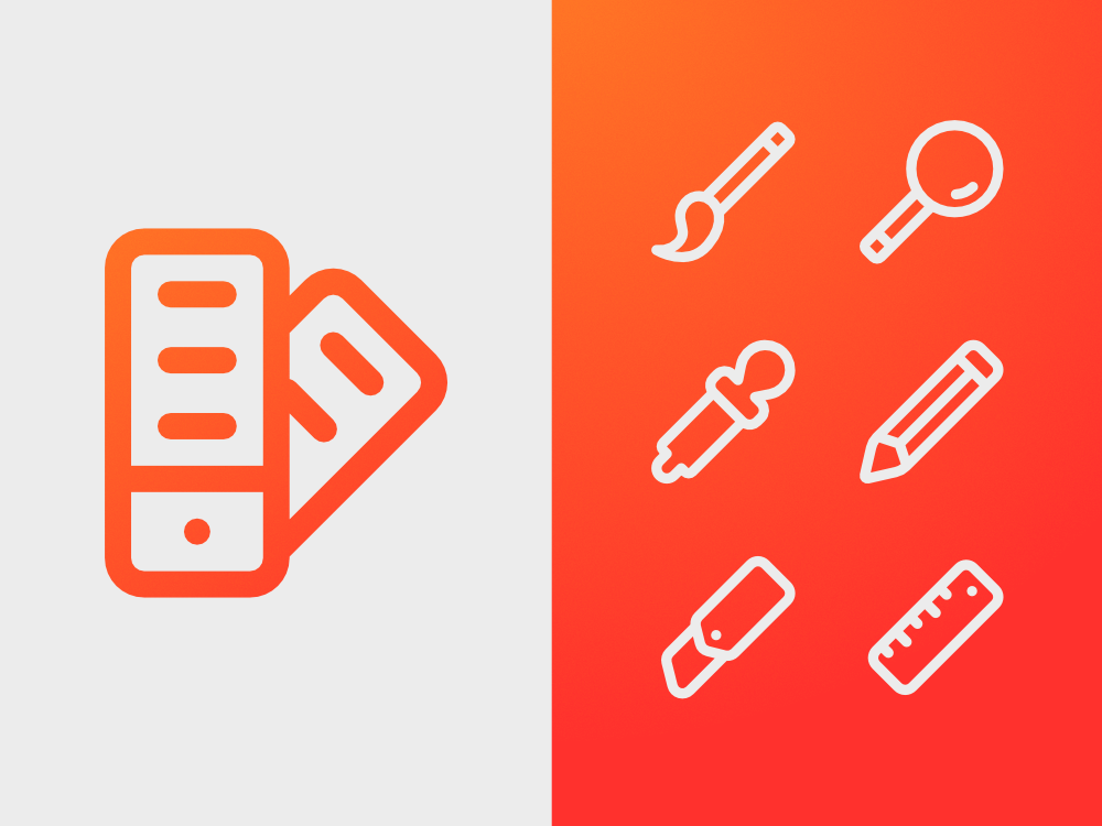 A beautiful and simple icon with line style | Upwork