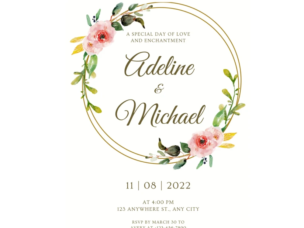 An attractive and a beautiful invitation card | Upwork