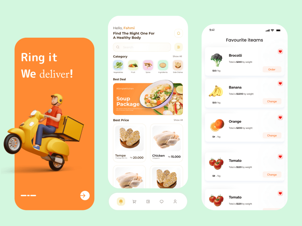 A unique Mobile app design for your business | Upwork