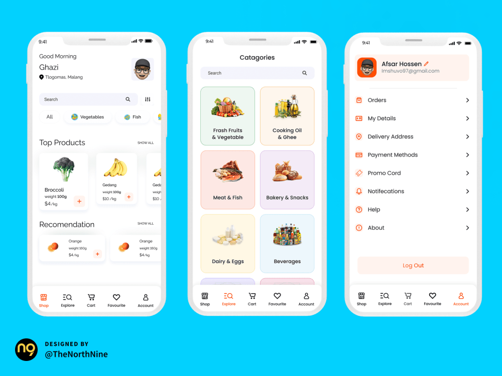 A unique Mobile app design for your business | Upwork