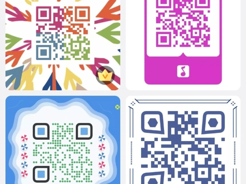 An amazing and live qr with unbelievable color and design. | Upwork