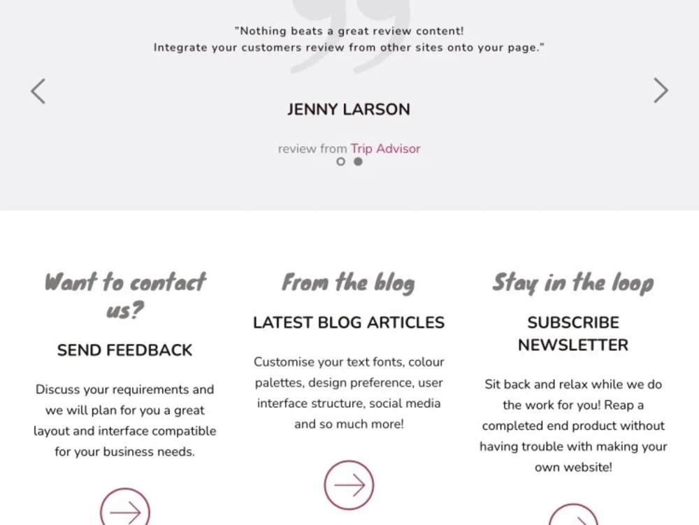 Personalised Crafted Landing Page | Upwork
