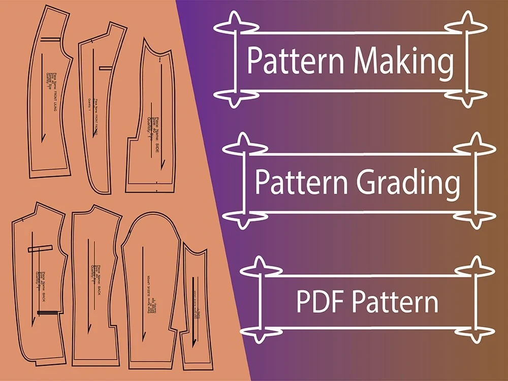 Digital Sewing Pattern & Grading | Upwork