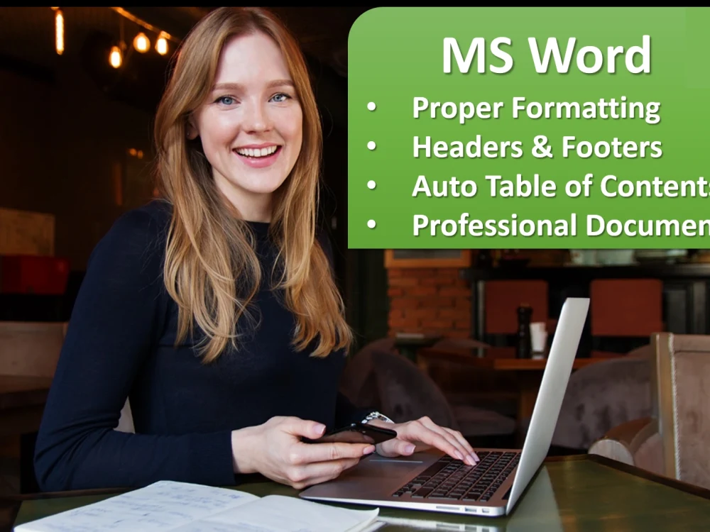 Microsoft Word Typing and Formatting, PDF to MS Word | Upwork