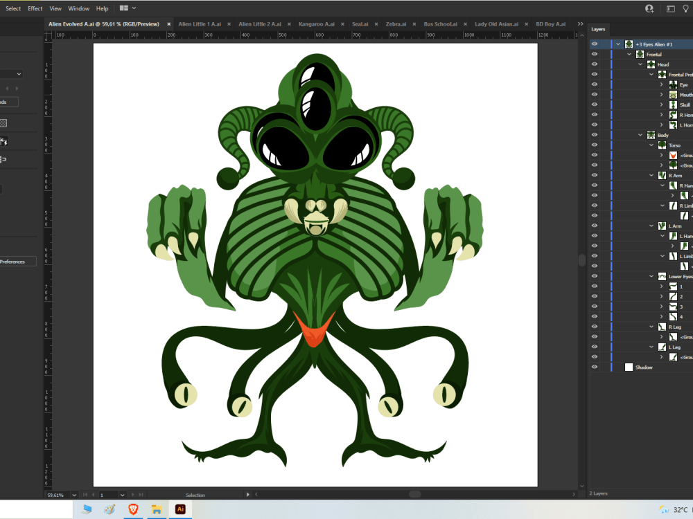 A ready to use Adobe Character Animator Puppet (Professional Rig) | Upwork