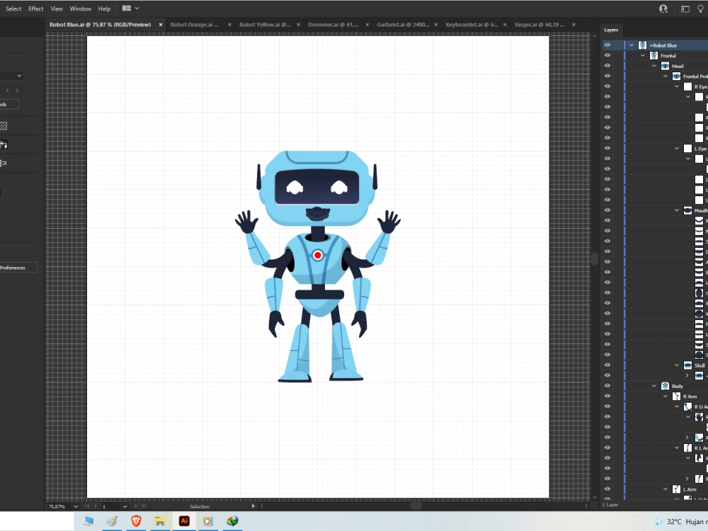 A ready to use Adobe Character Animator Puppet (Professional Rig) | Upwork