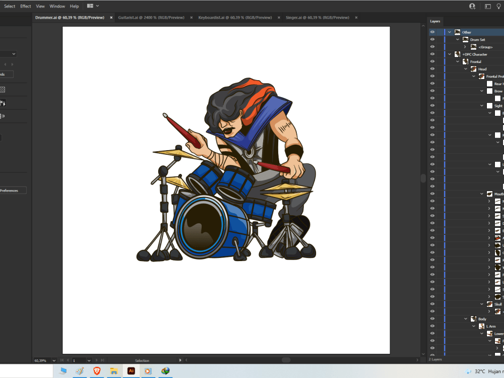 A ready to use Adobe Character Animator Puppet (Professional Rig) | Upwork