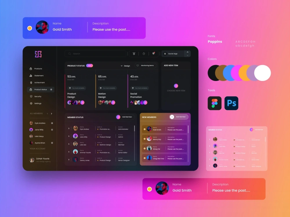 UI UX clean mobile and website ,dashboard design and admin panel UI UX ...