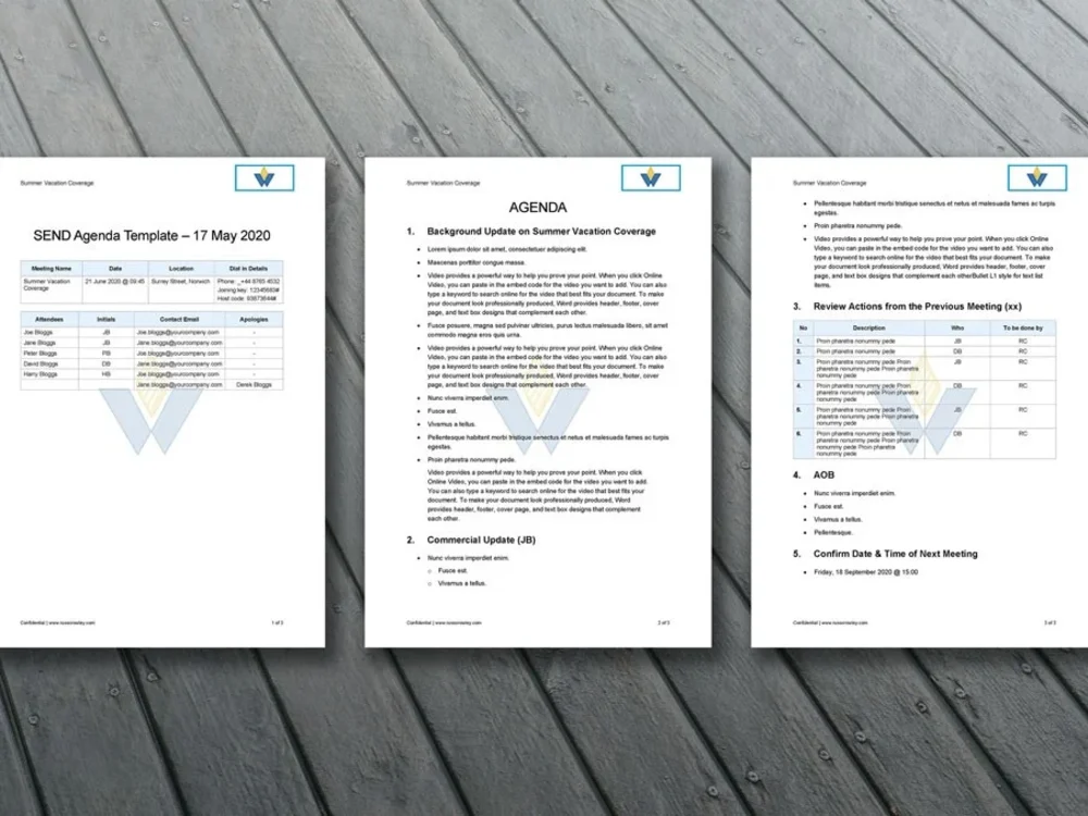 21 custom-designed Microsoft Word business templates | Upwork