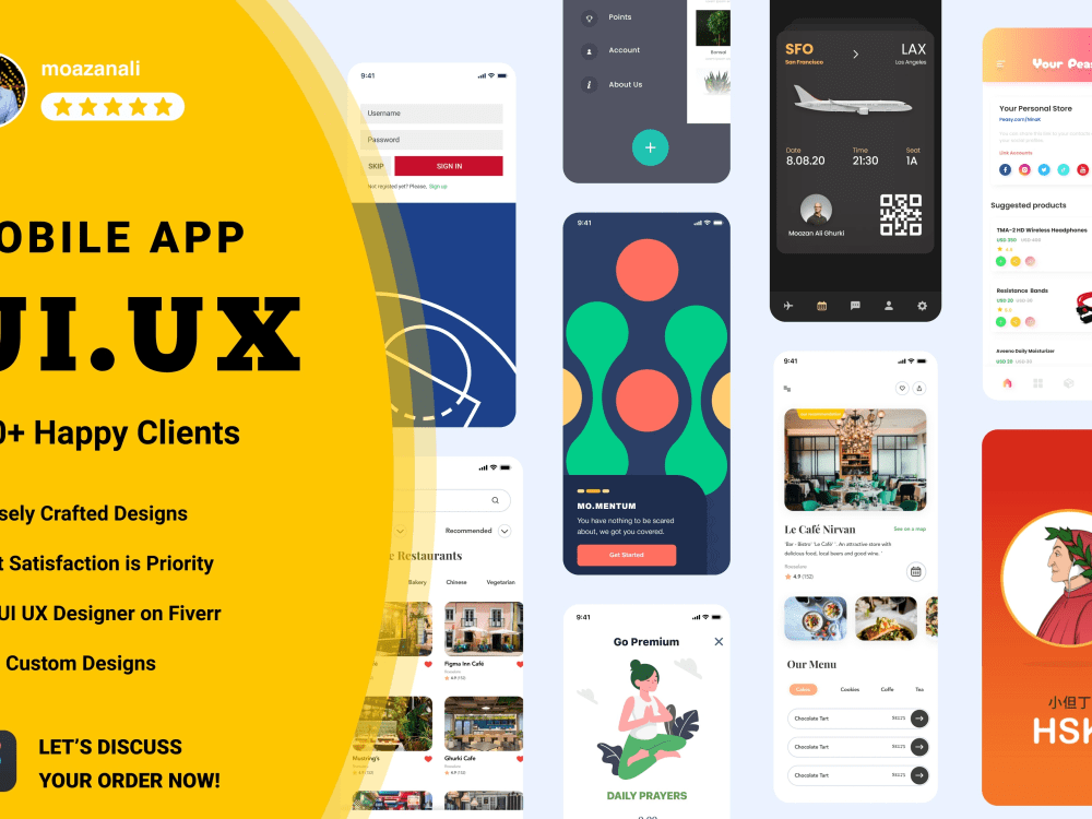 Amazing user centered UI/UX for mobile and web app | Upwork Amazing user centered UI/UX for mobile and web app | Upwork