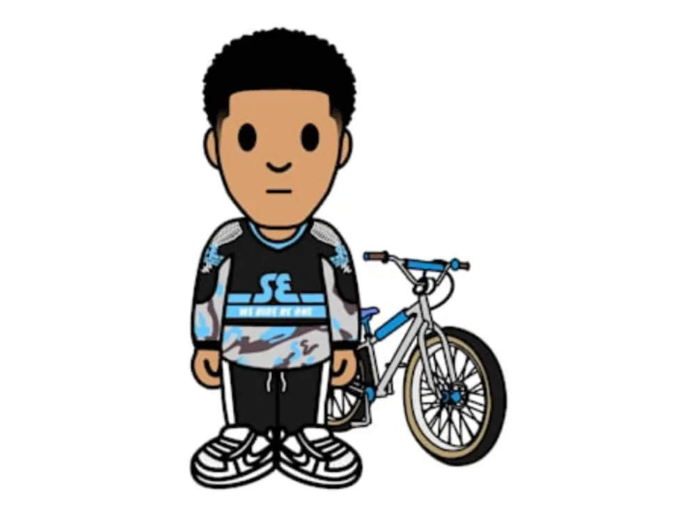 Fantastic drawn illustrated Bape baby milo character style portrait ...