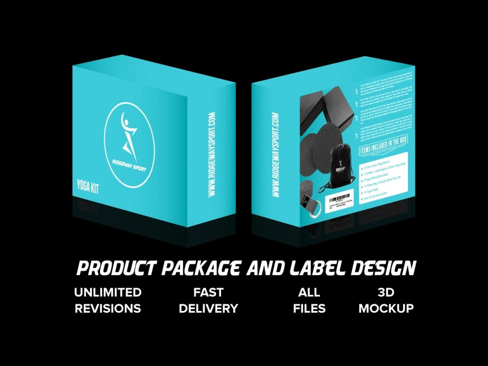 Quality packaging box design and product label | Upwork