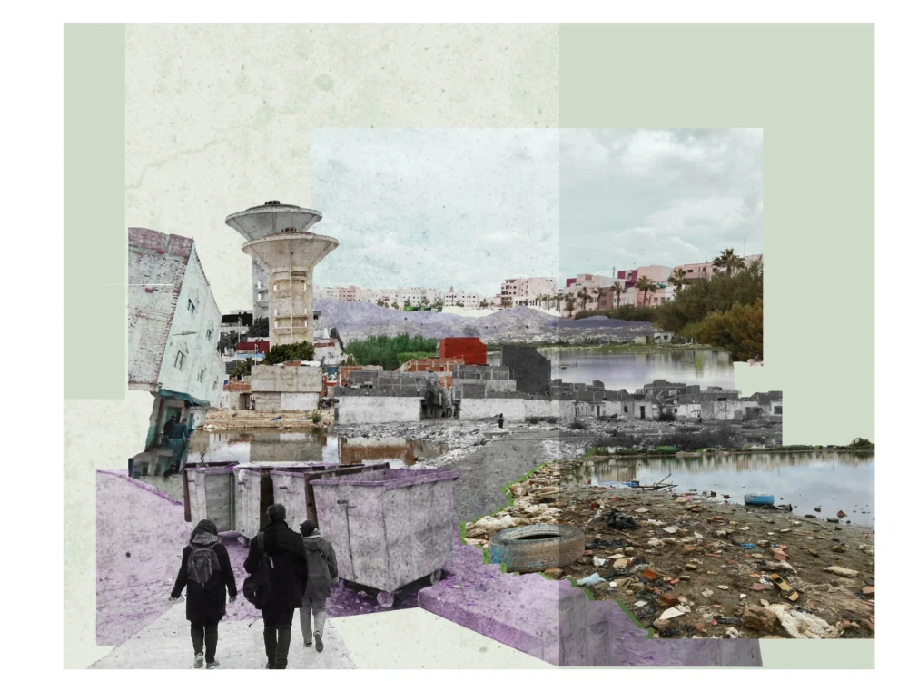 Pinterest architectural illustration and collage | Upwork