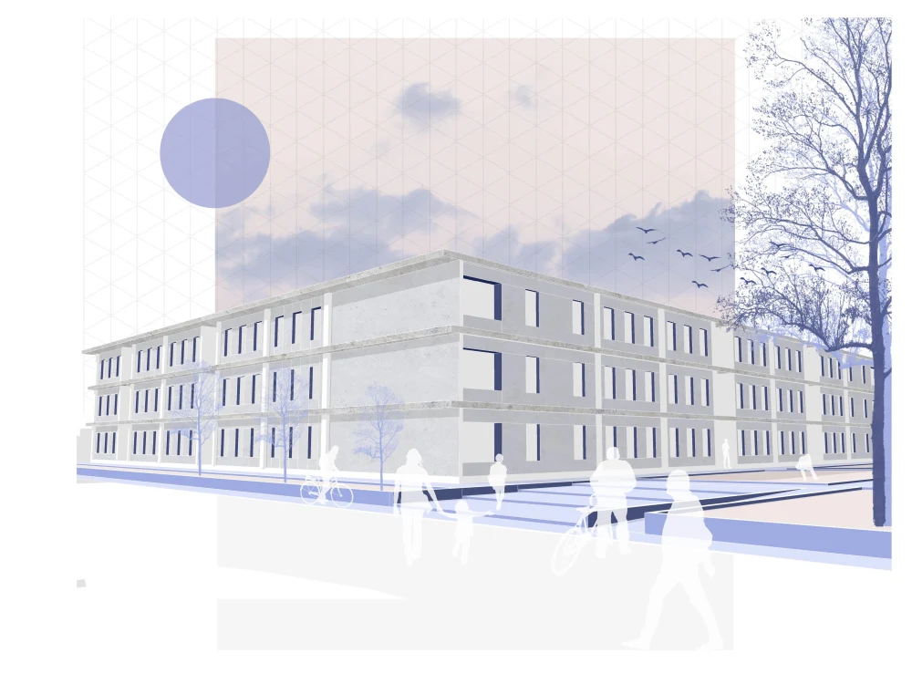 Pinterest architectural illustration and collage | Upwork