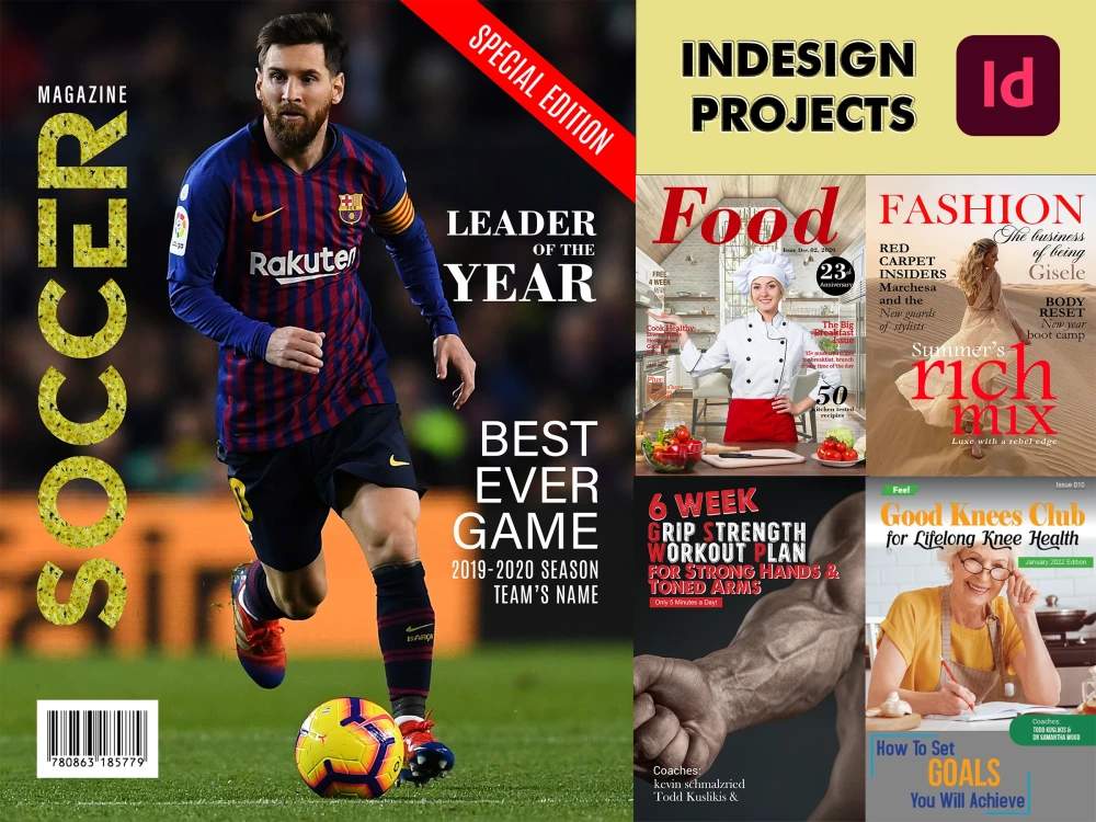 Magazine cover, magazine layout, typesetting, catalogue design | Upwork