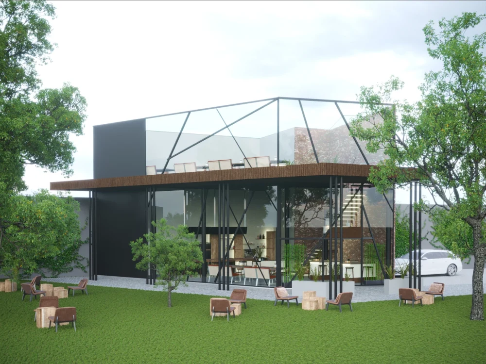 High-quality visualization of your restaurant, cafe, bar, coffee shop ...