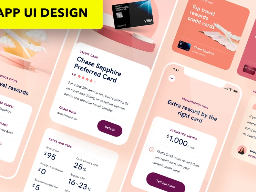 Mobile App design in Figma | Upwork