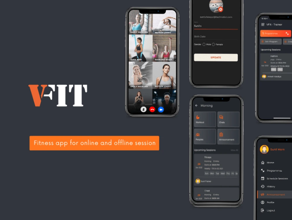 Your own Virtual Fitness App (IOS App) | Upwork