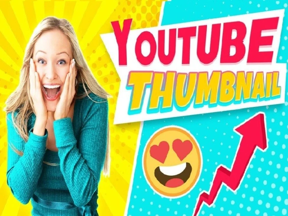 A design eye-catching youtube thumbnail | Upwork