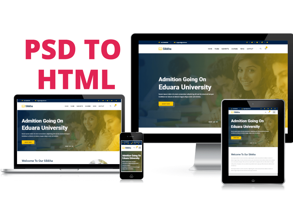A Responsive Website Using Html Css Javascript Jquery Bootstrap5 And