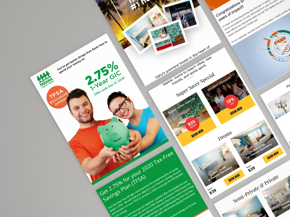 Responsive HTML Email Template | Upwork