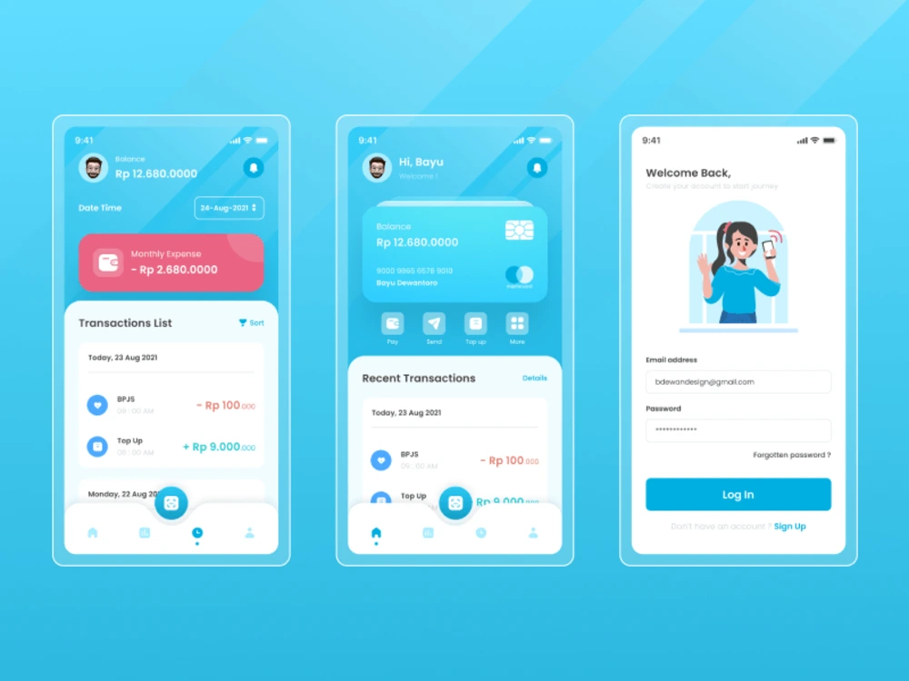 Amazing mobile app UI design | Upwork