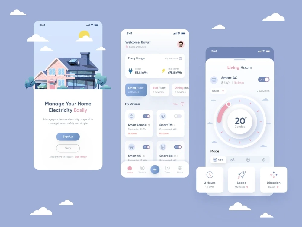 Amazing mobile app UI design | Upwork