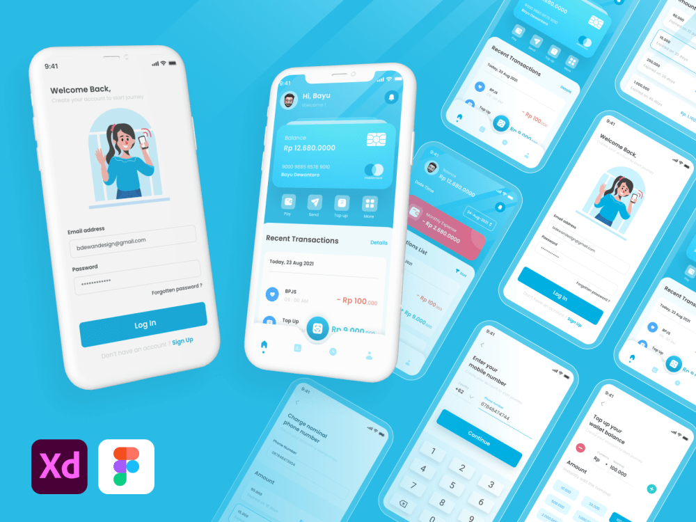Amazing mobile app UI design | Upwork