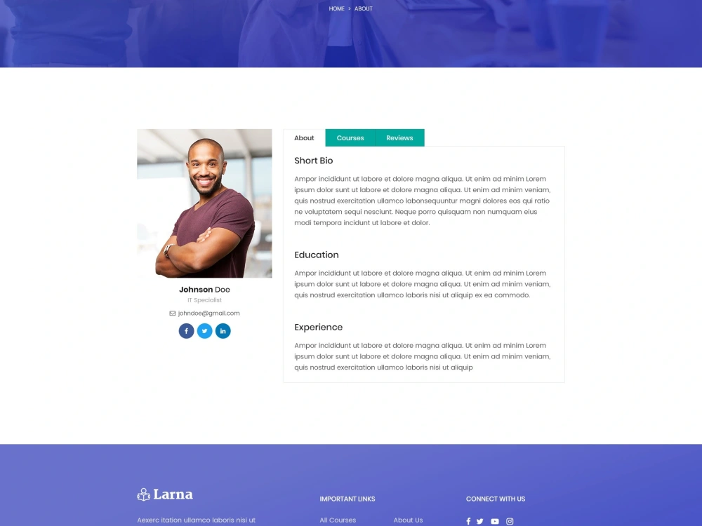 Psd,figma to html bootstrap responsive web page design | Upwork