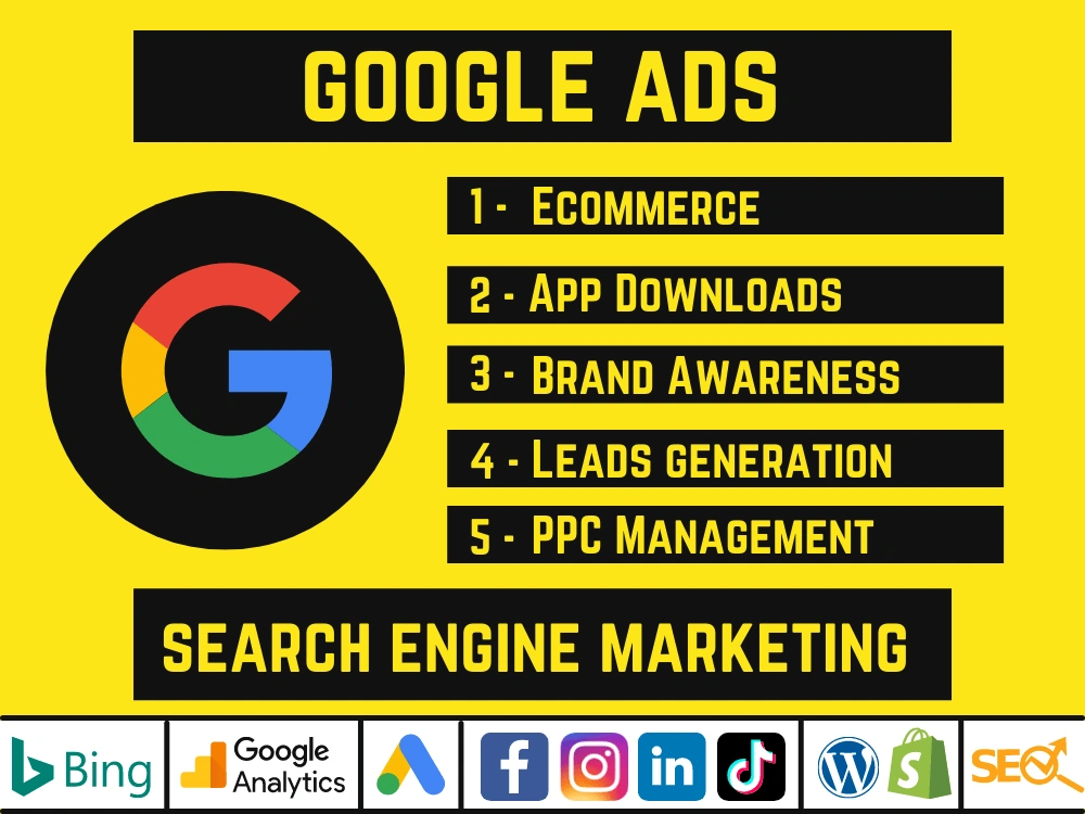 Google Ads Highly Performing PPC Search Campaigns setup & Management | Upwork