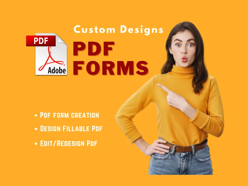 A Fillable PDF Form | Upwork