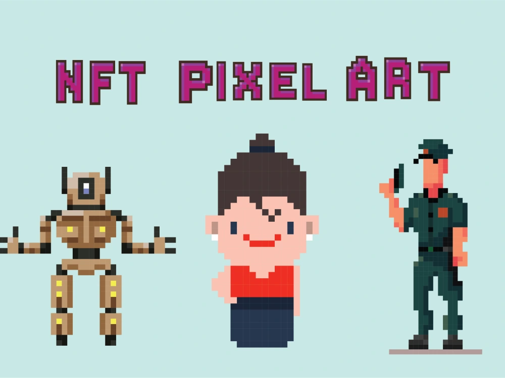 Nft pixel art for your idea | Upwork