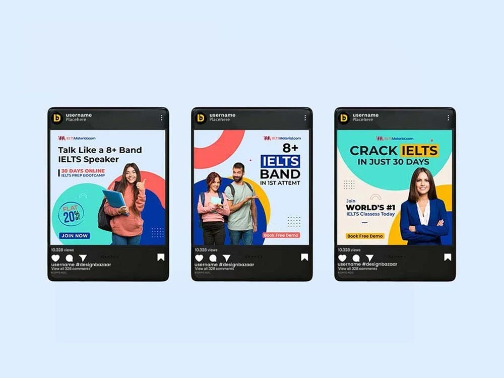 Monthly Social Media Post Graphics for Instagram, Facebook, LinkedIn ...