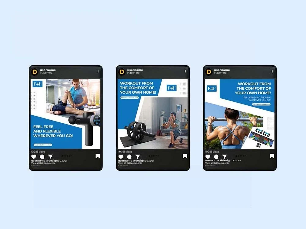 Monthly Social Media Post Graphics for Instagram, Facebook, LinkedIn ...