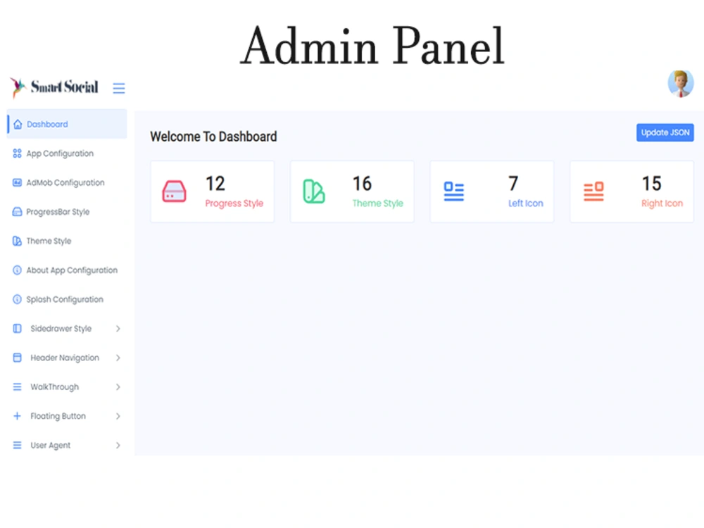 A web to application converter for Android/iOs with Admin panel | Upwork