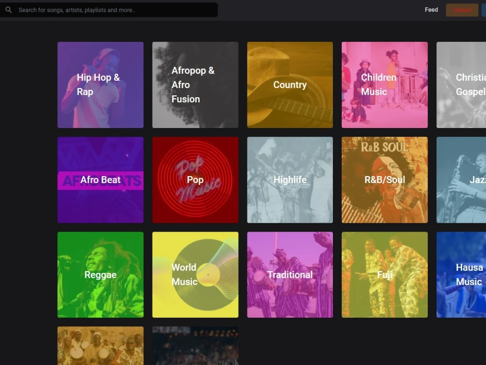 An incredible music streaming platform with awesome features. | Upwork