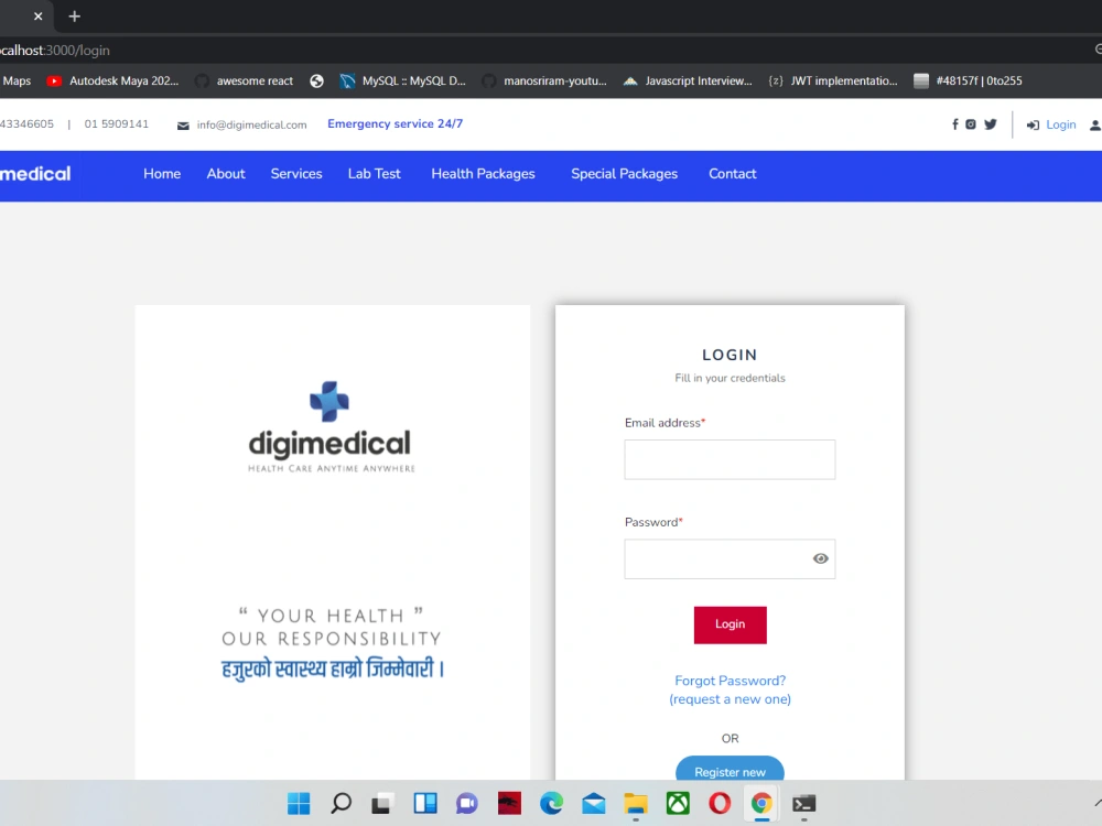 A Website With Both Front And Backend In React Js And Node Js Upwork