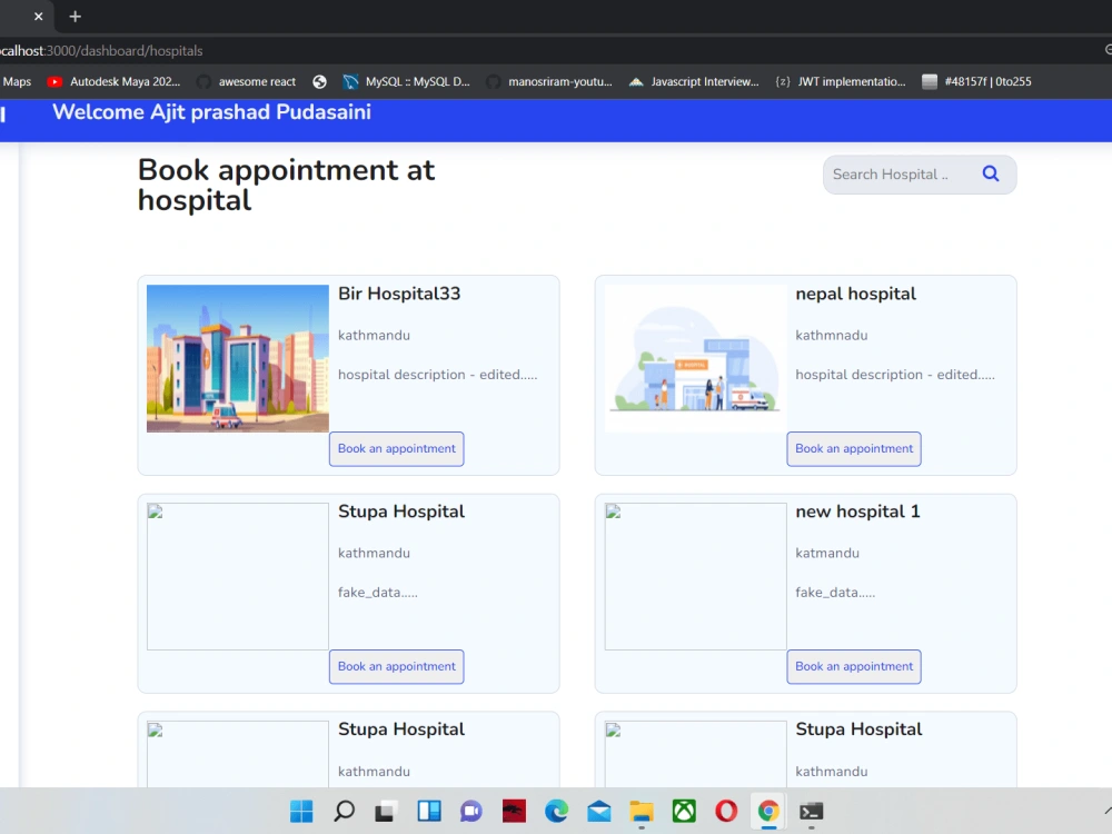 A Website With Both Front And Backend In React Js And Node Js Upwork
