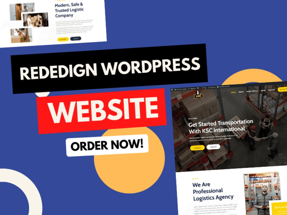 Design, clone, revamp or redesign wordpress website | Upwork