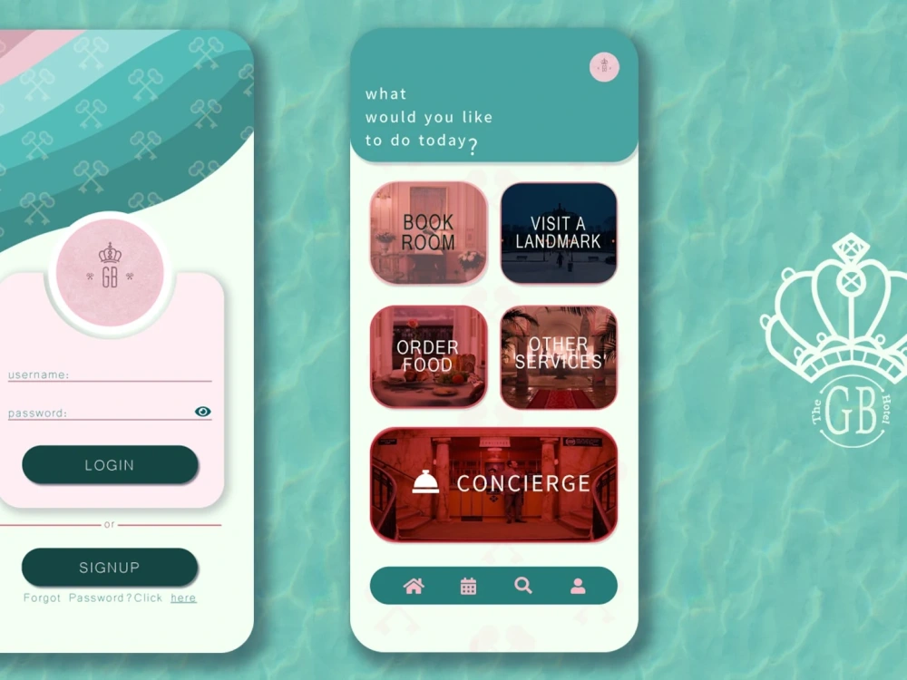 A complete UI/UX of a Hotel Management Application | Upwork