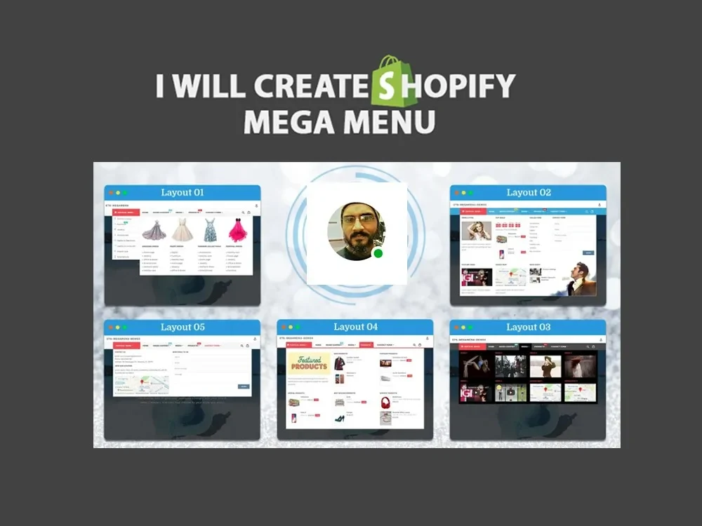 Shopify Mega Menu For Your eCommerce Website | Upwork