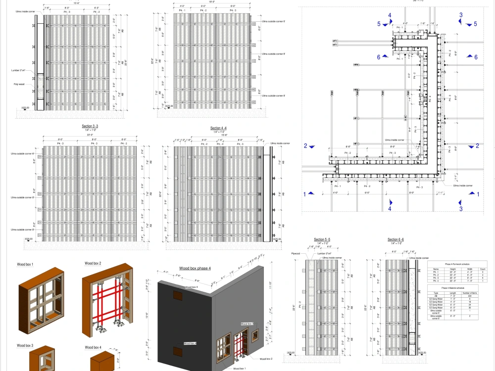 Concrete formwork drawing and pouring map for your project | Upwork