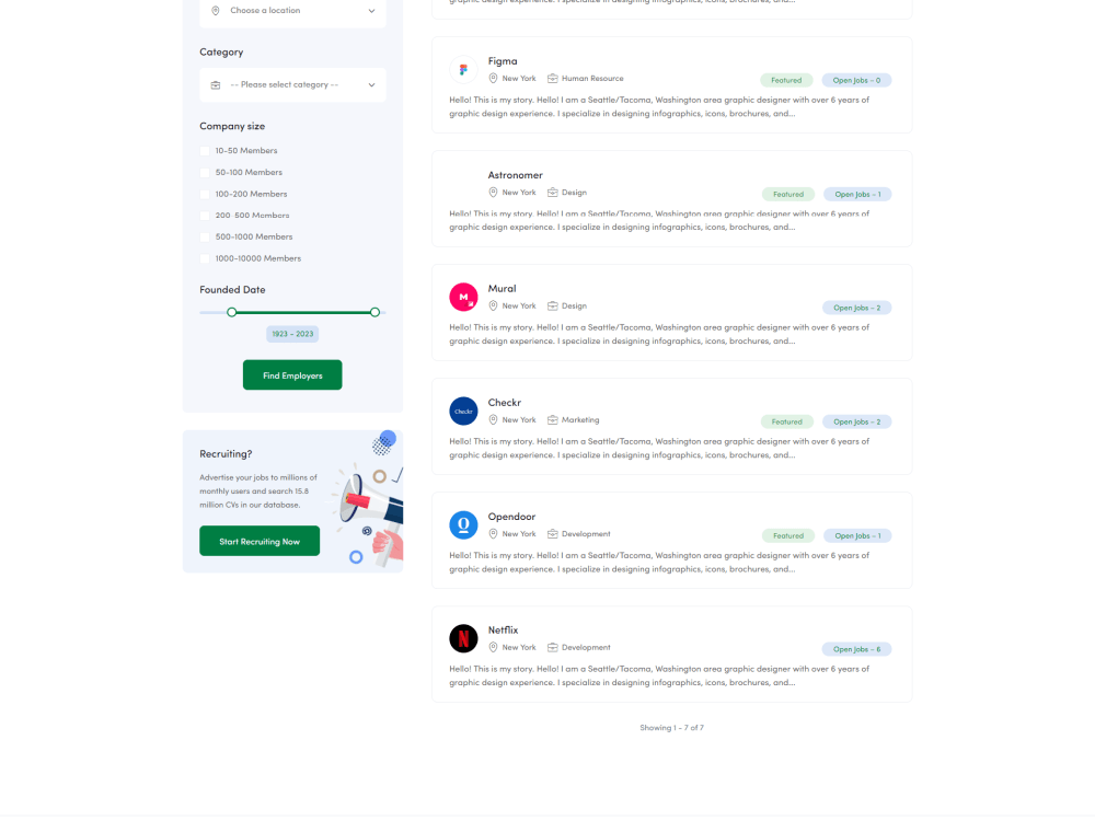 A Job Portal platform by Laravel and Vue.js | Upwork
