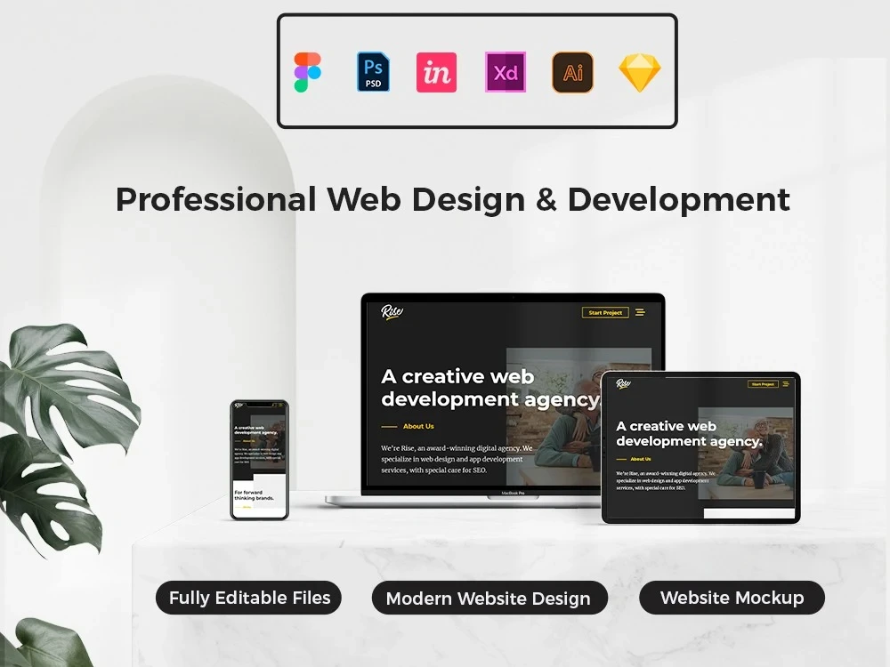 A modern web design for your online business | Upwork