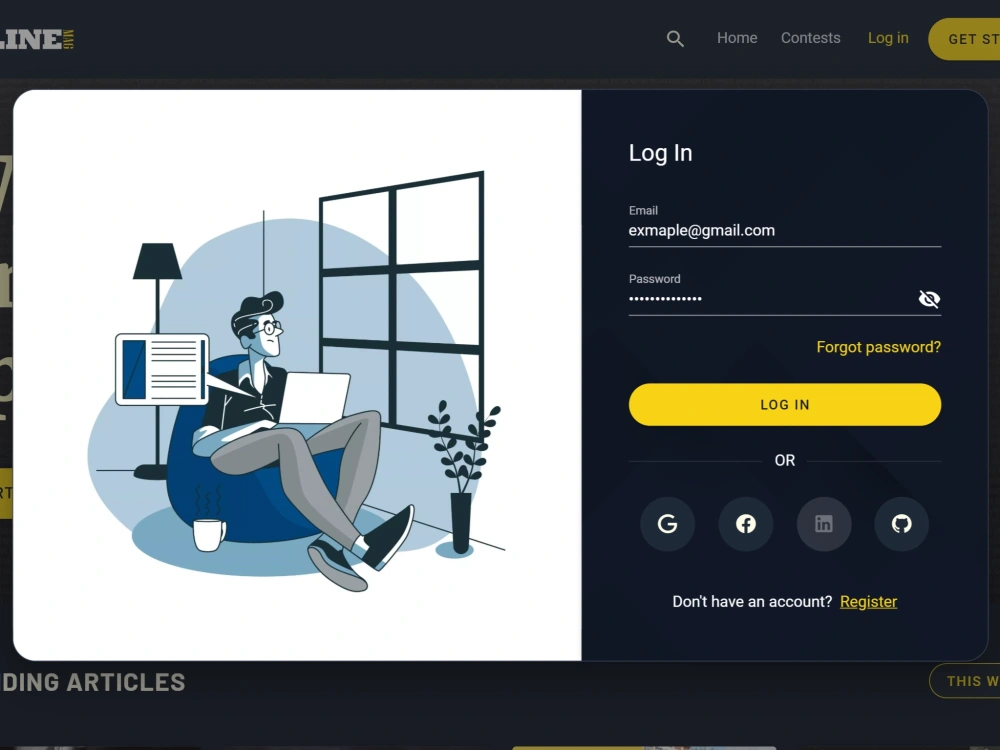 A Web Applicationwebsite Developed With Vuejsnuxtjstailwindcss Upwork