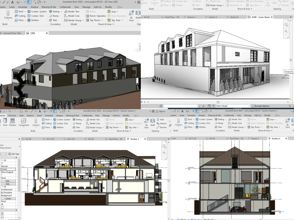Your 3d in revit and sketchup | Upwork